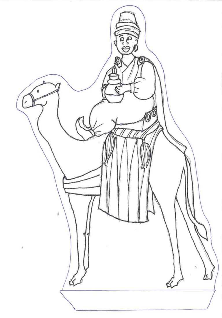 Tres belenes para colorear y recortar - Catequesis familiar